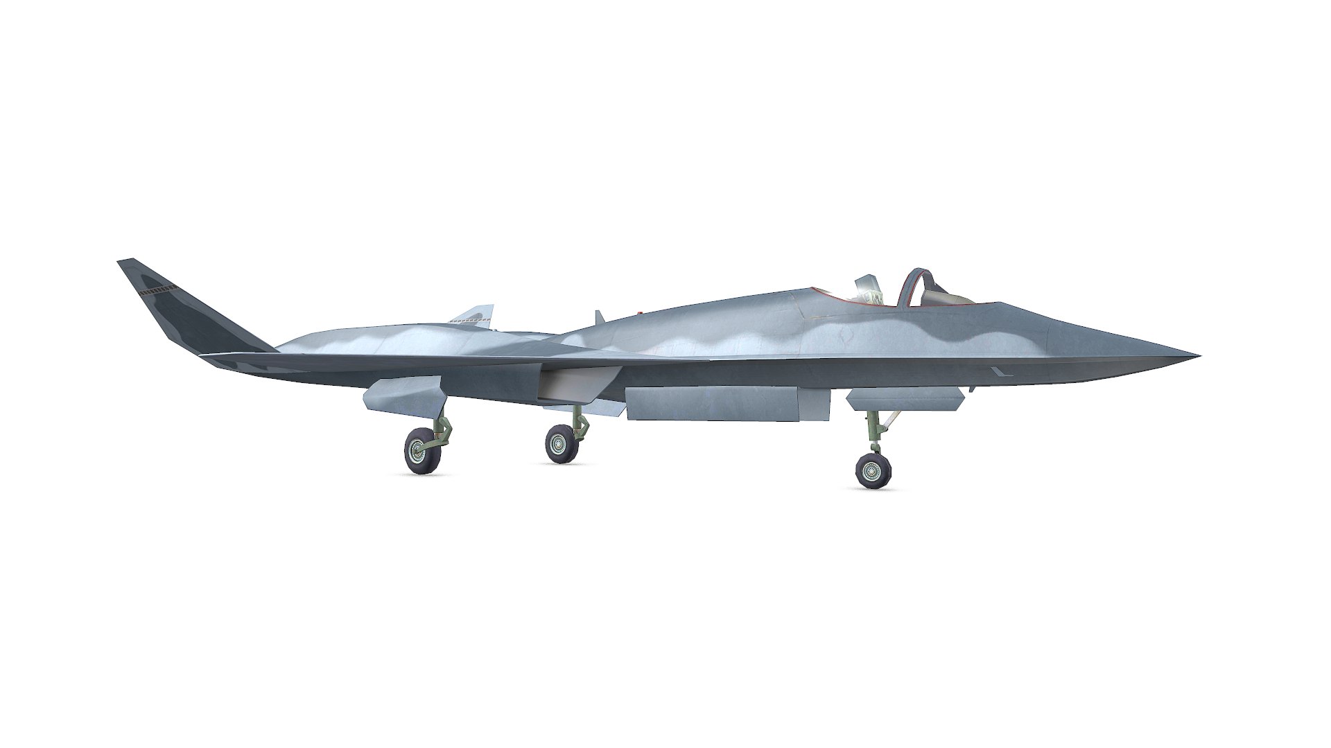 Yf-23 Fighter Jet 3D Model - TurboSquid 1666010