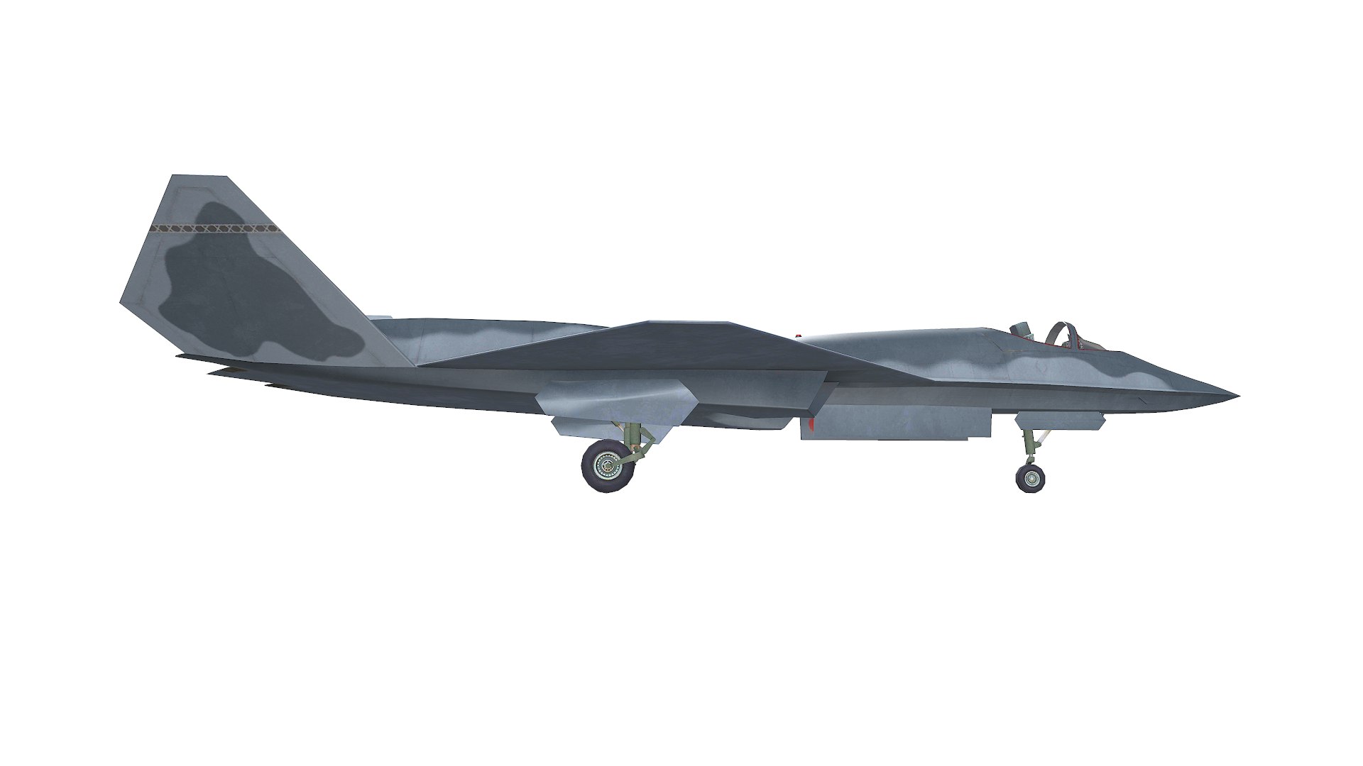 Yf-23 Fighter Jet 3D Model - TurboSquid 1666010