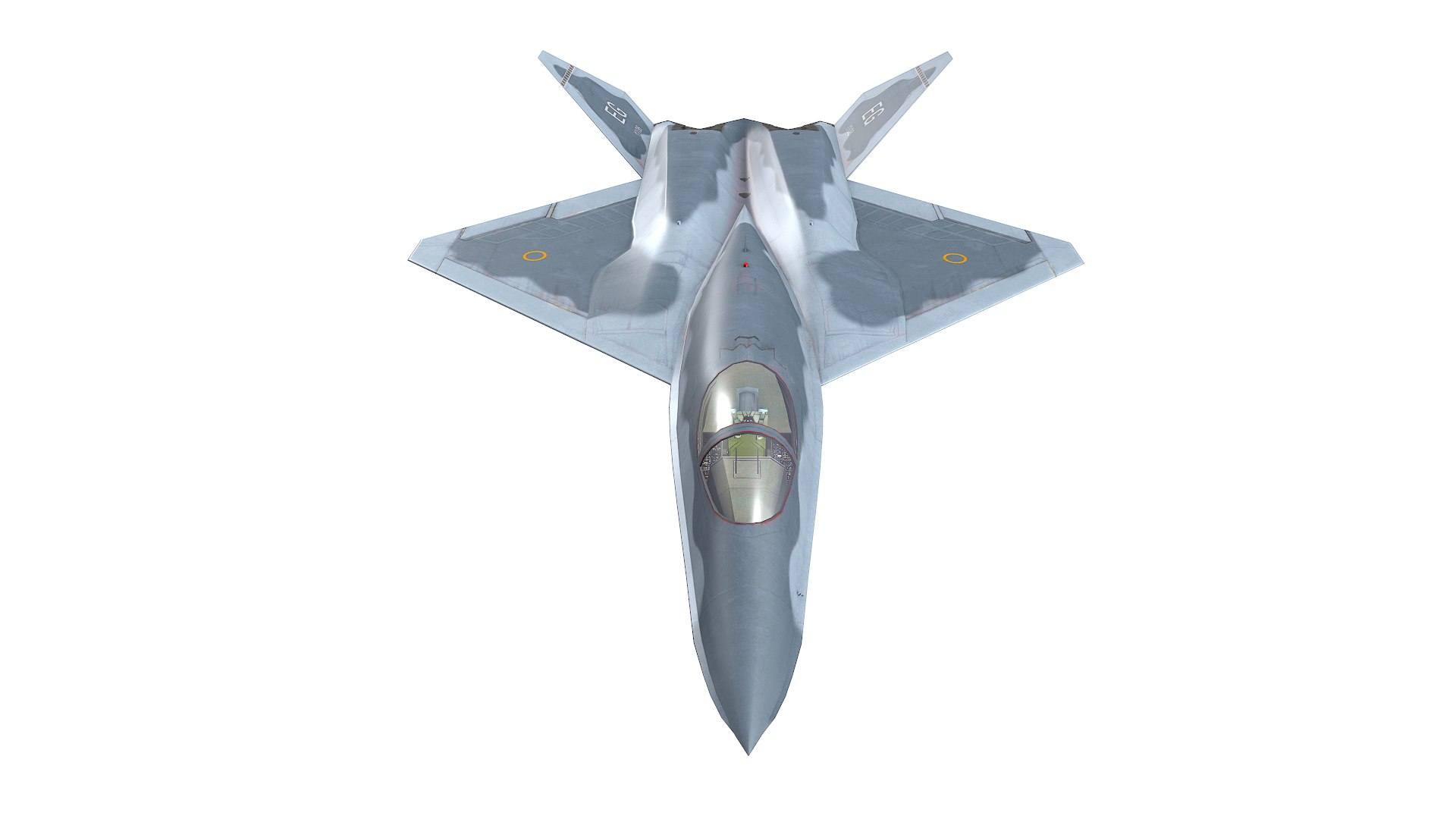 Yf-23 Fighter Jet 3D Model - TurboSquid 1666010
