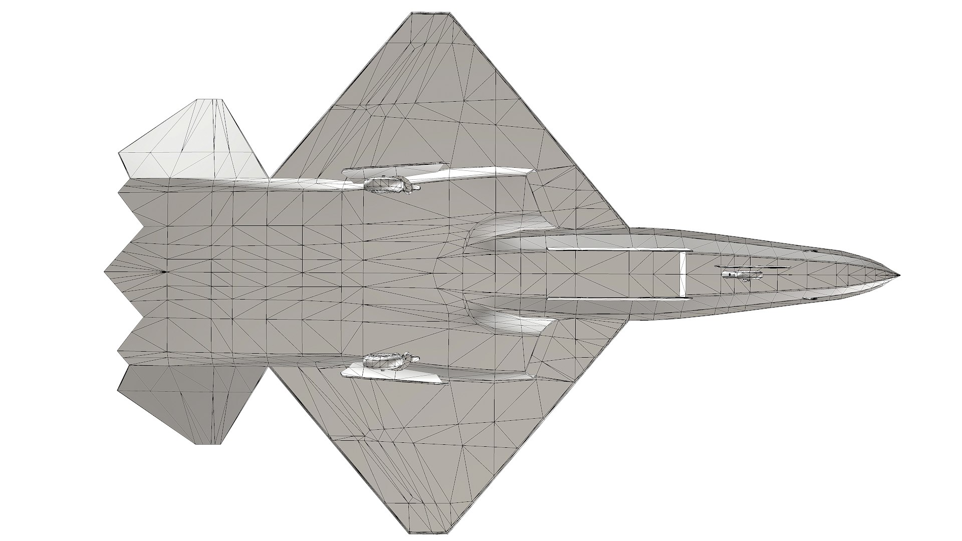 Yf-23 Fighter Jet 3D Model - TurboSquid 1666010