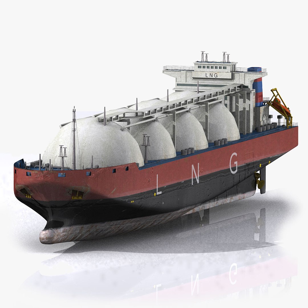 container ship boat 3d model