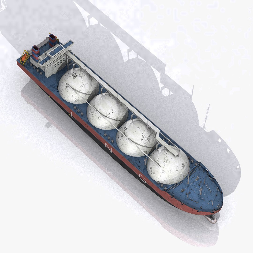 Container Ship Boat 3d Model
