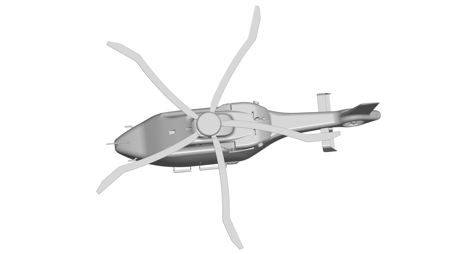 3D Model Airbus H160 Helicopter - TurboSquid 1986225
