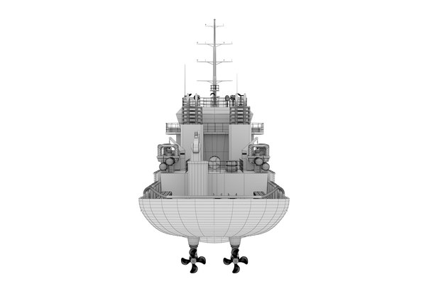 3D Rescue tugboat Professor Nikolay Muru project 22870 model ...