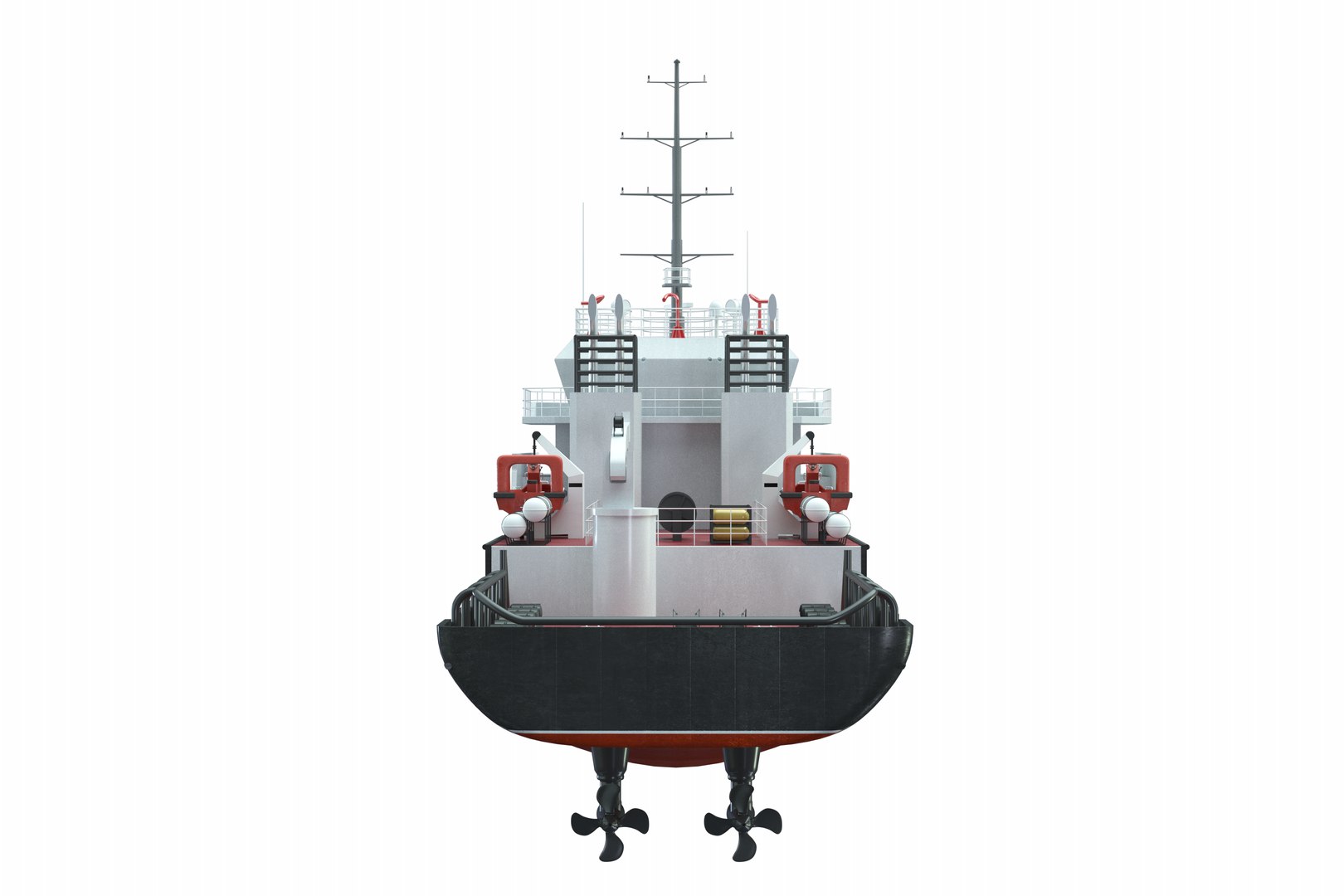 3D Rescue Tugboat Professor Nikolay Muru Project 22870 Model ...