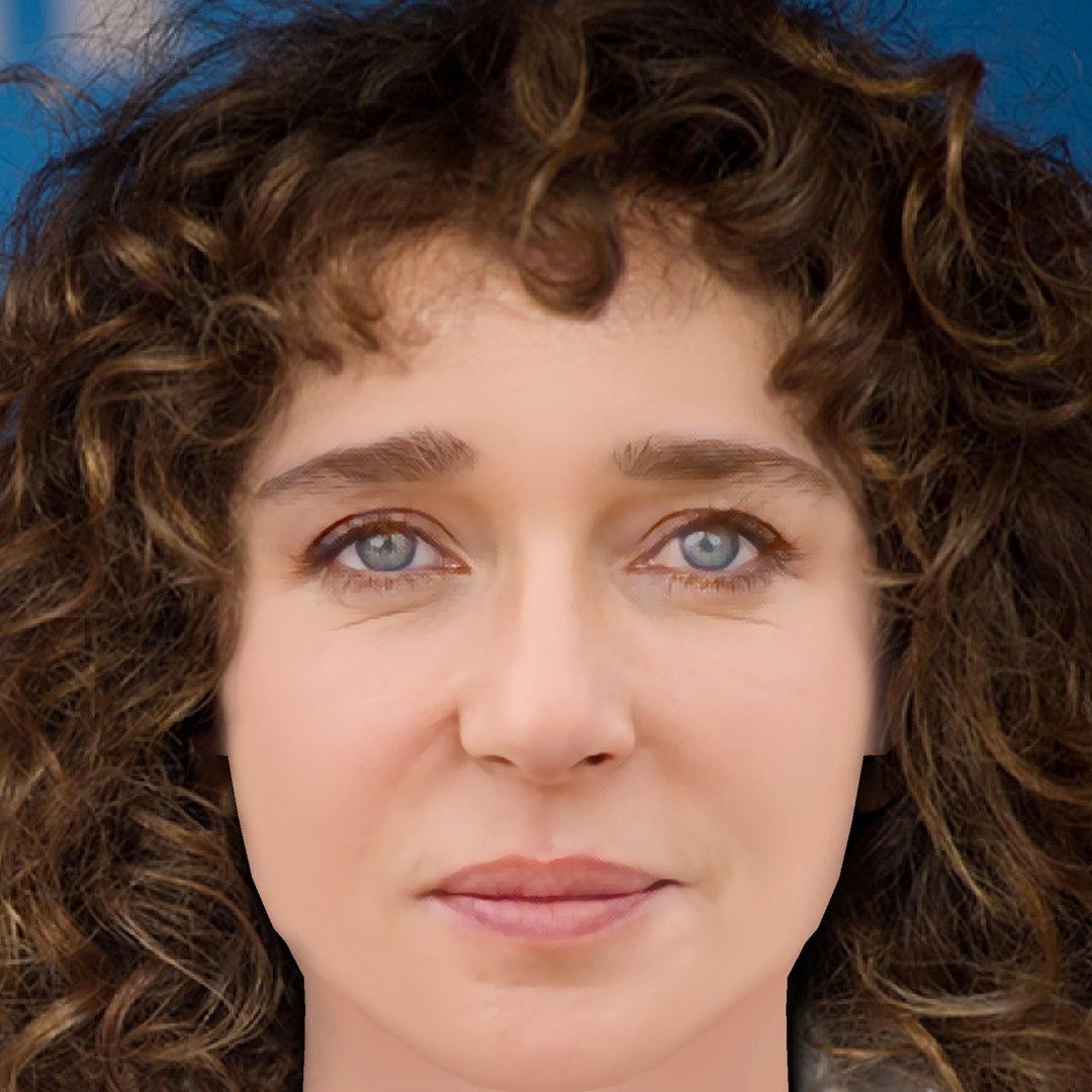 Valeria Golino Head - No Hair - Low Poly Head For Game 3D - TurboSquid 2354584