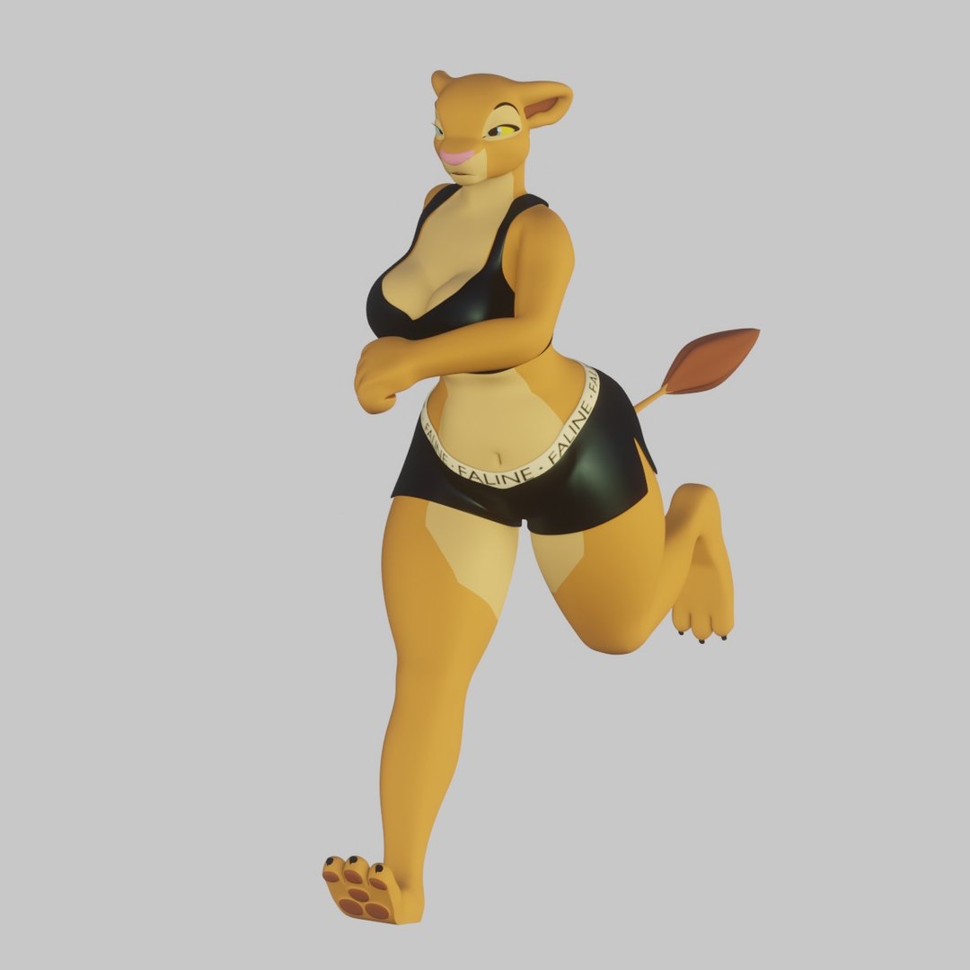 modelo 3d Anthro Nala - TurboSquid 2109159