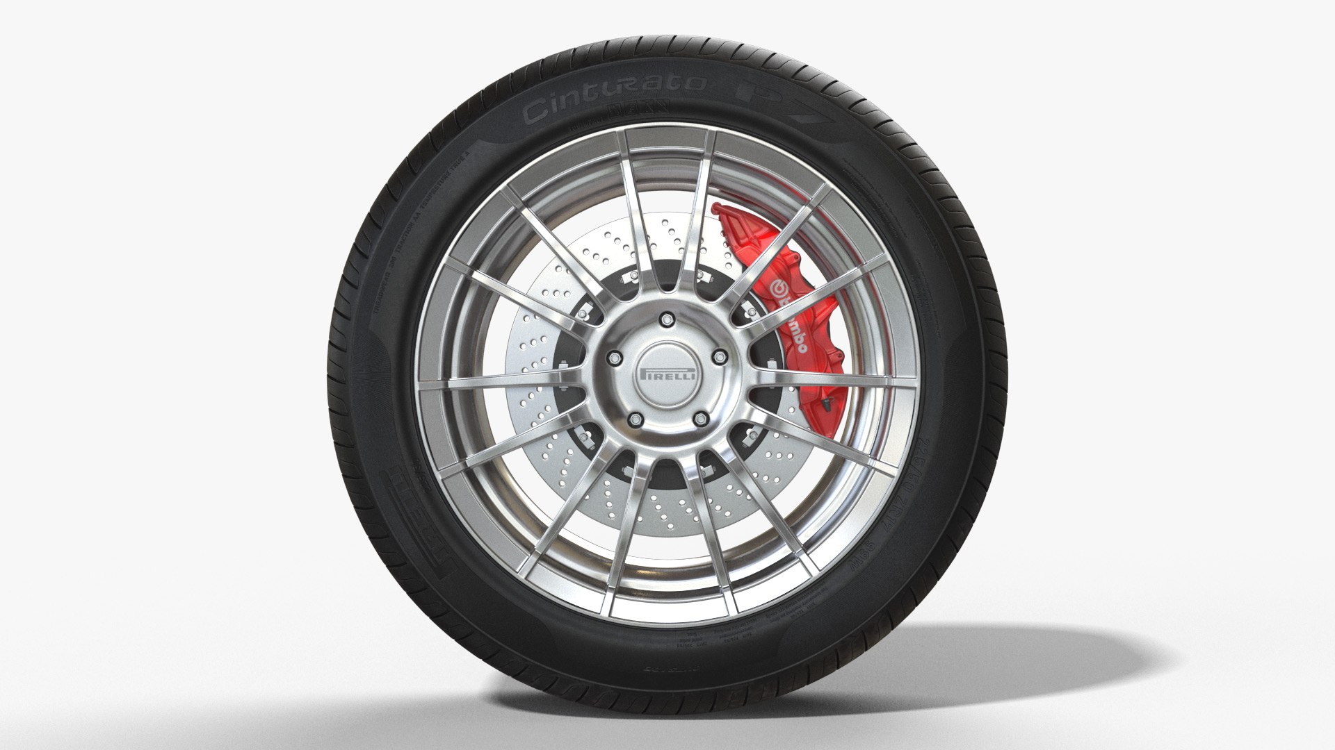 Realistic Car Wheel Pbr Model - TurboSquid 1660558