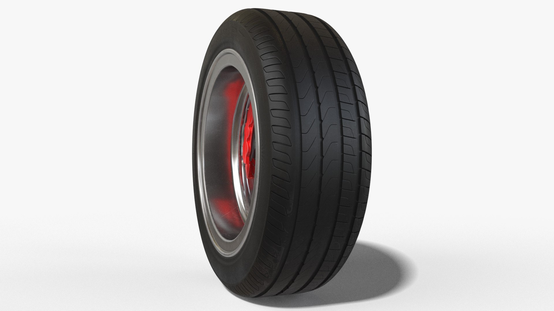 Realistic Car Wheel Pbr Model - TurboSquid 1660558