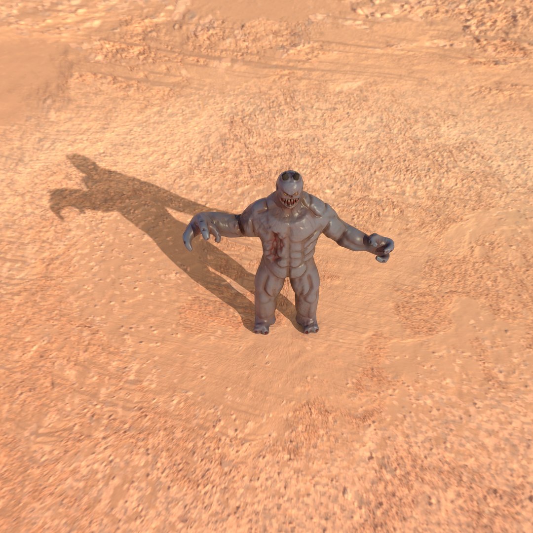 Mutant 3D Model - TurboSquid 1784209