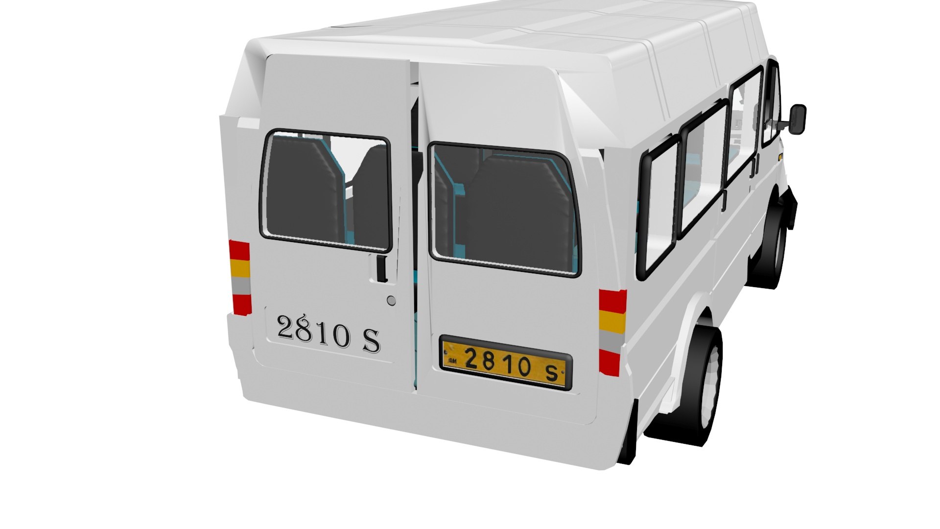 3D Bus Minibus - TurboSquid 1635933