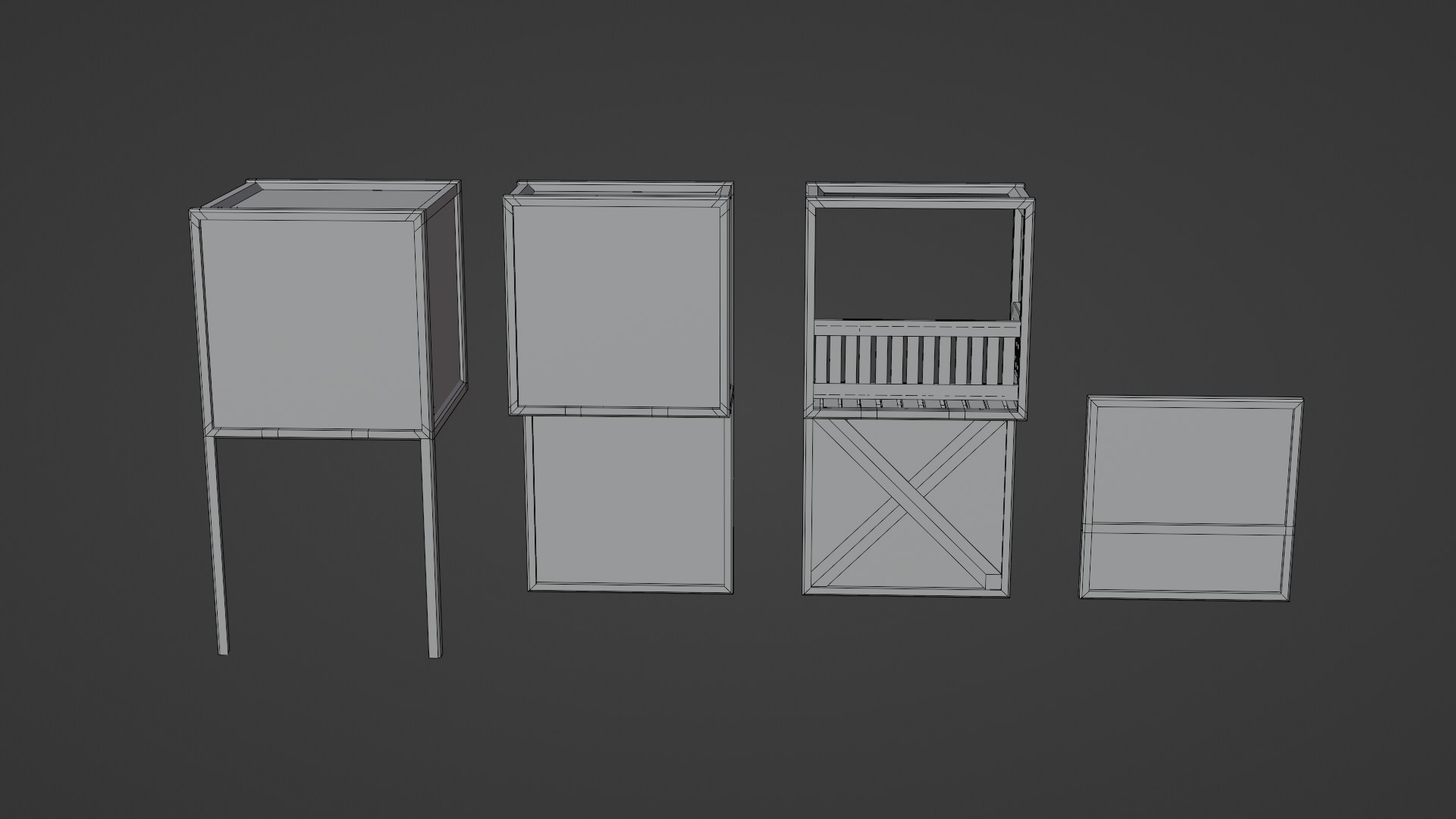 3D Modular Design - TurboSquid 1988794