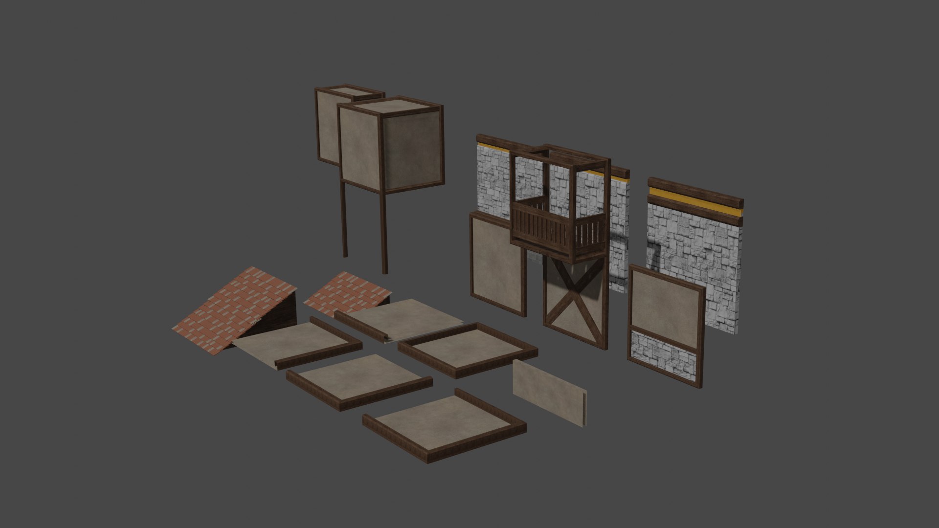 3D Modular Design - TurboSquid 1988794