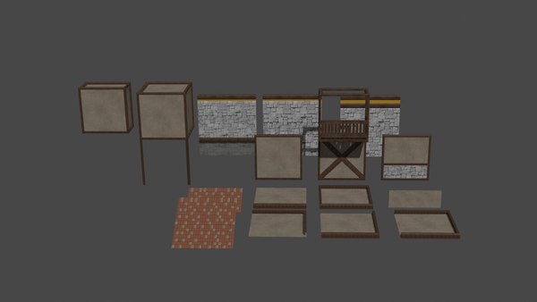 3D Modular design - TurboSquid 1988794