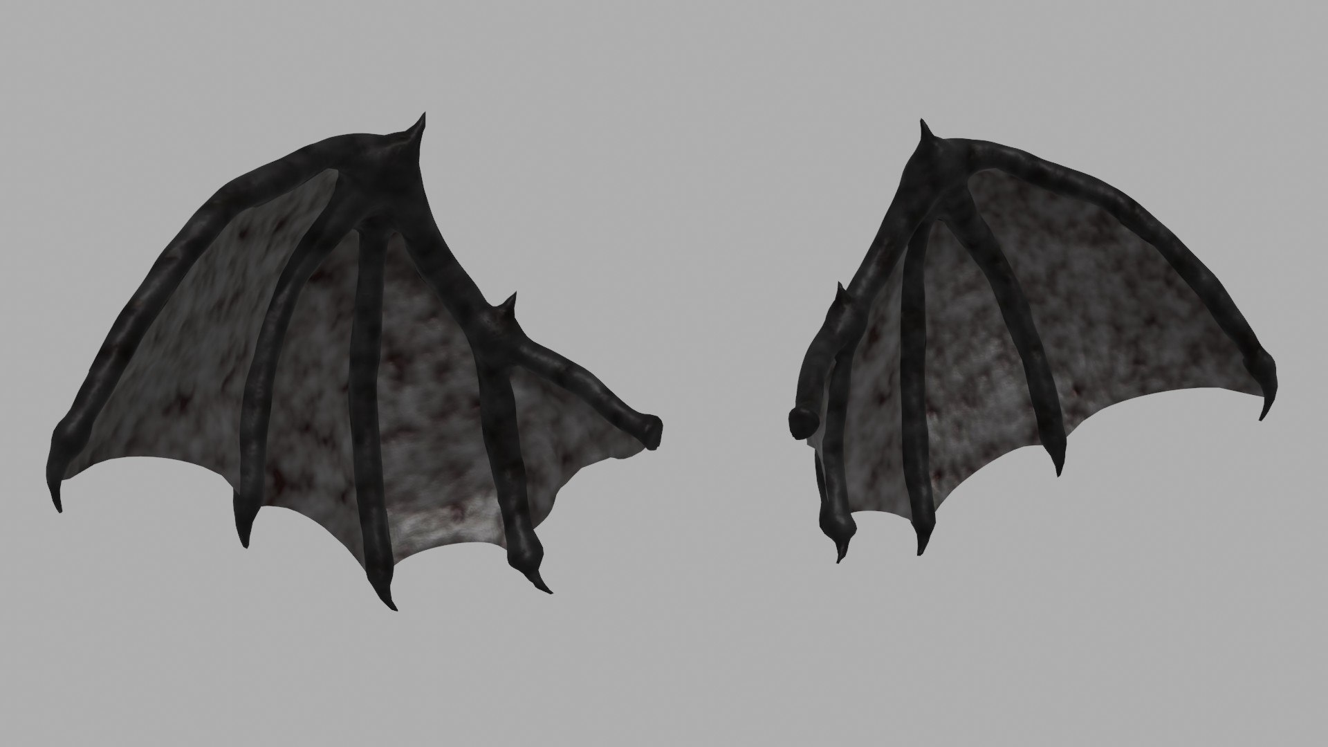 Demon Wings - Low Poly 3D Model - TurboSquid 1764744