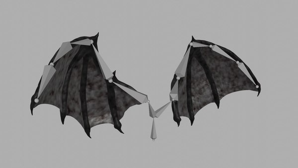 Demon wings - Low poly 3D model - TurboSquid 1764744