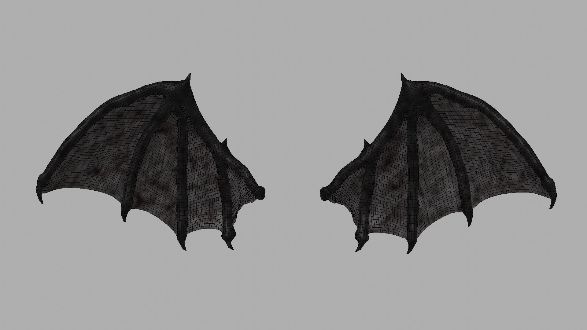Demon Wings - Low Poly 3D Model - TurboSquid 1764744