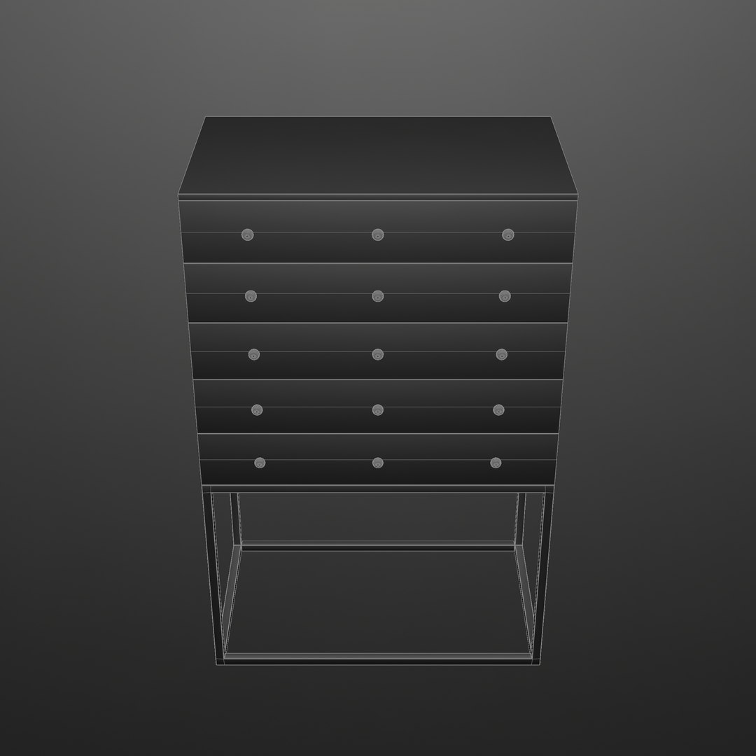 3D Drawer Model - TurboSquid 1996820