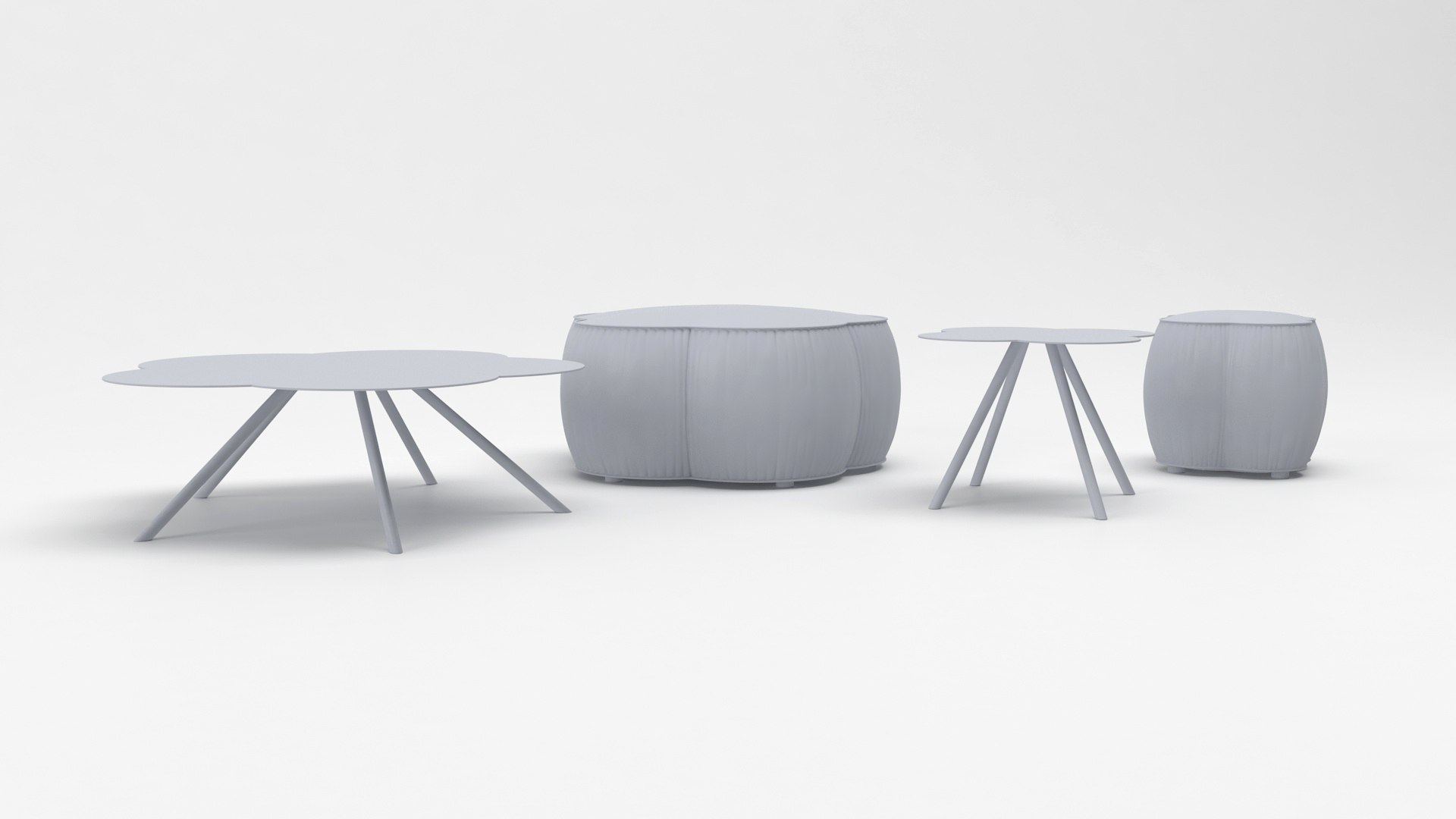 Klover Deberenn Chair Table Model - TurboSquid 1545153