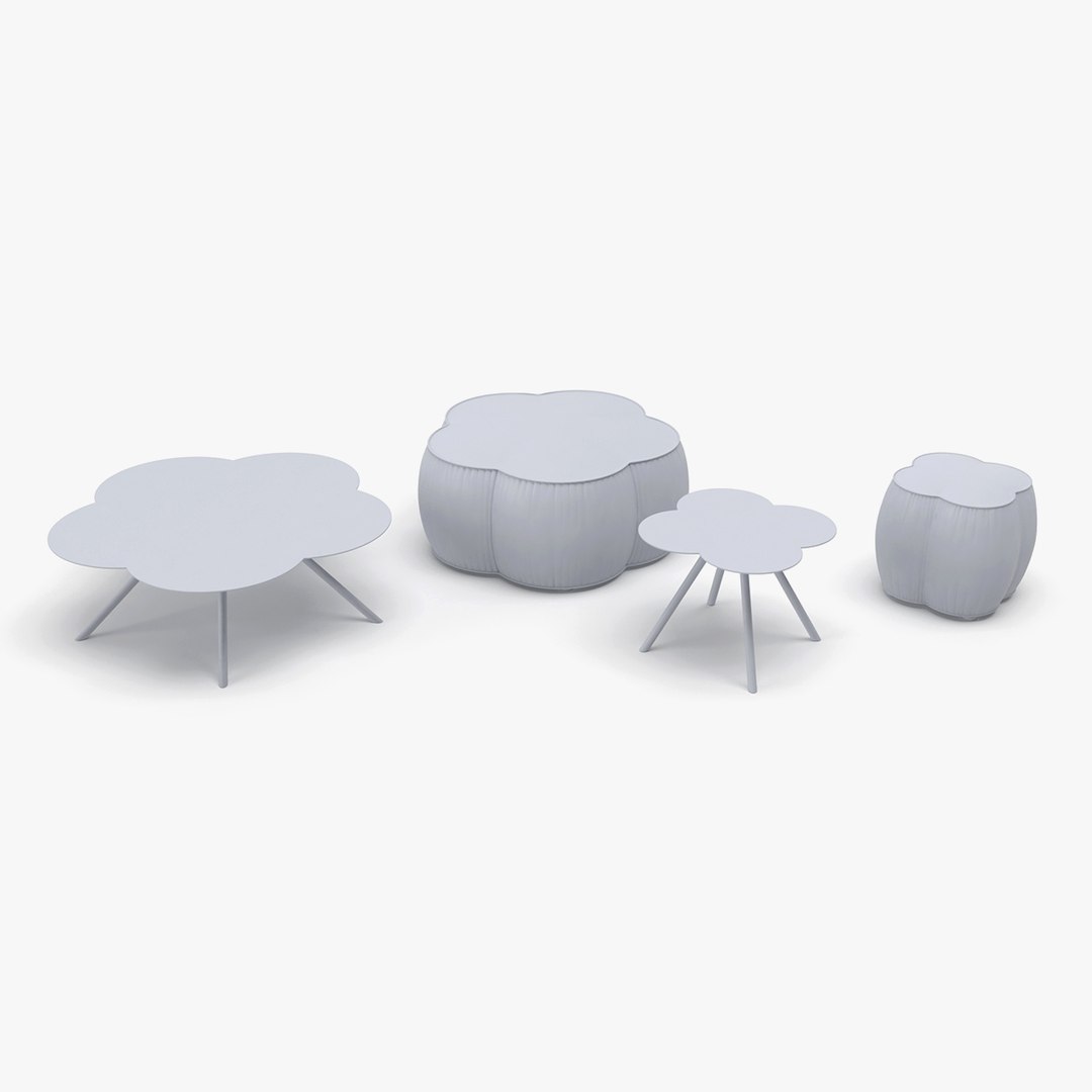 Klover Deberenn Chair Table Model - TurboSquid 1545153