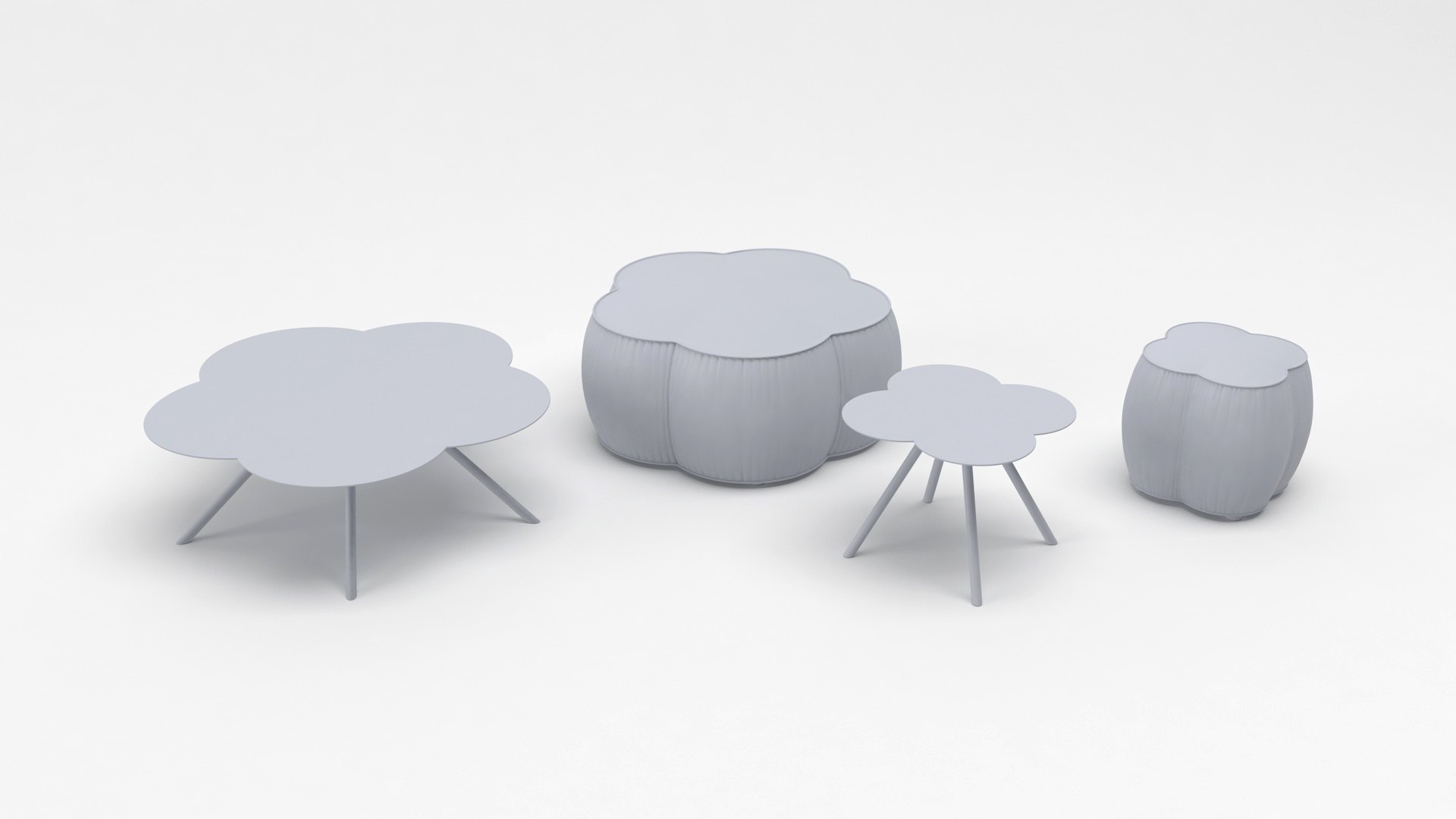 Klover Deberenn Chair Table Model - TurboSquid 1545153