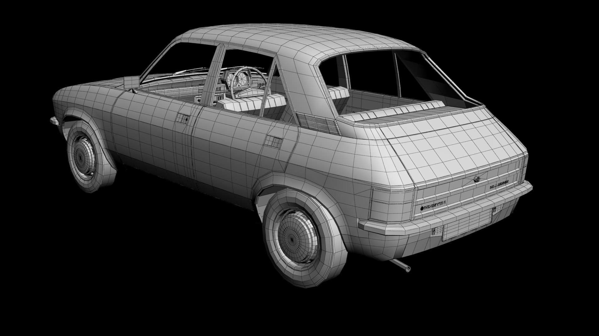 3D Austin Allegro Model - TurboSquid 2245865