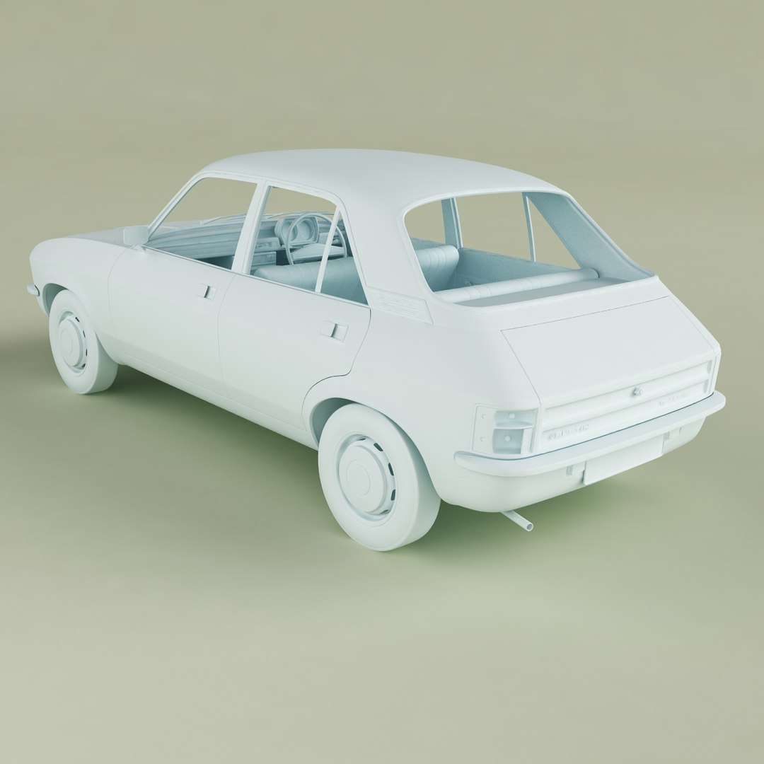 3D Austin Allegro Model - TurboSquid 2245865