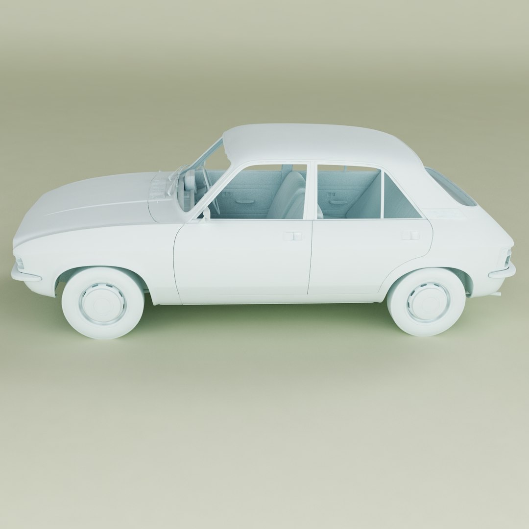 3D Austin Allegro Model - TurboSquid 2245865
