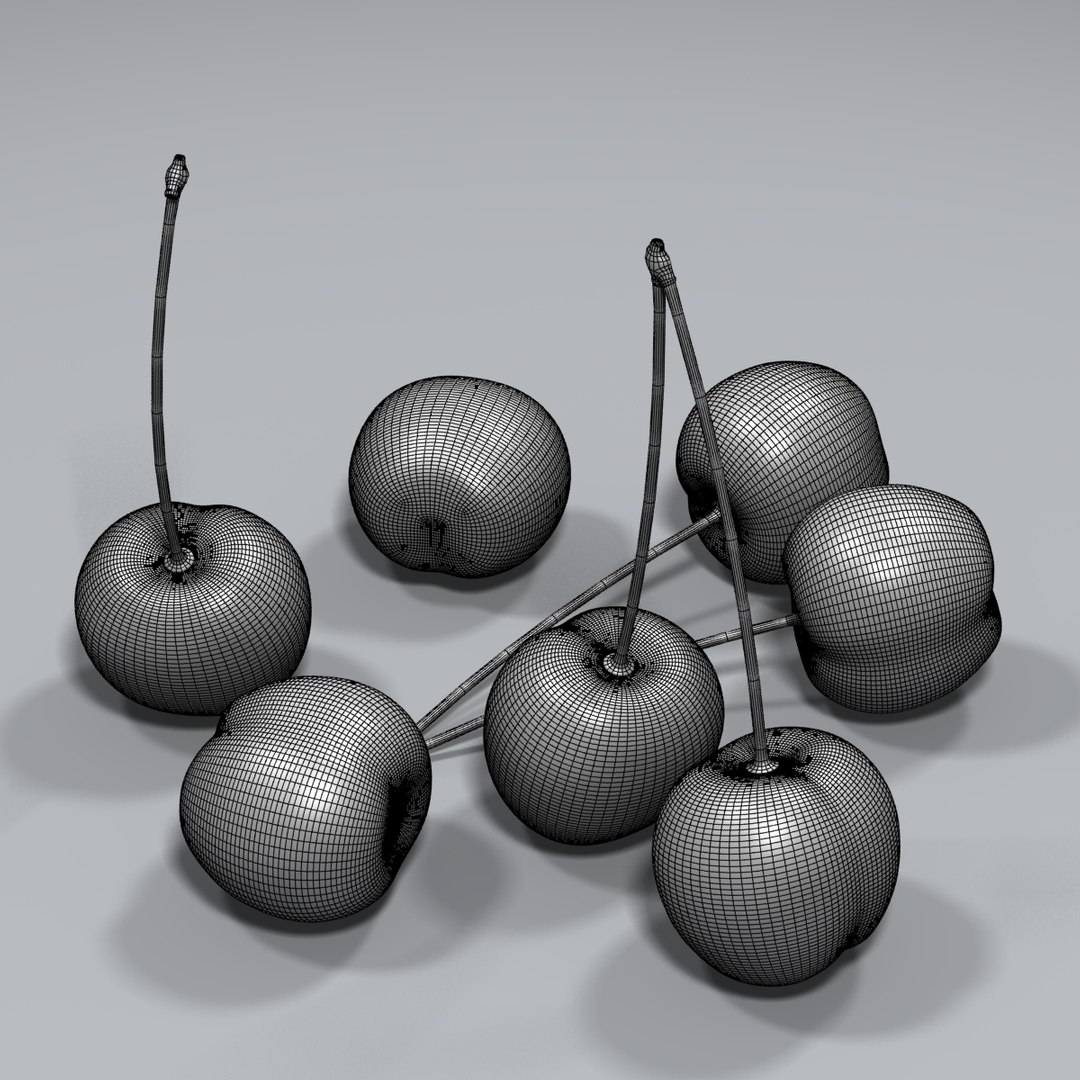 3d Model Of Cherry