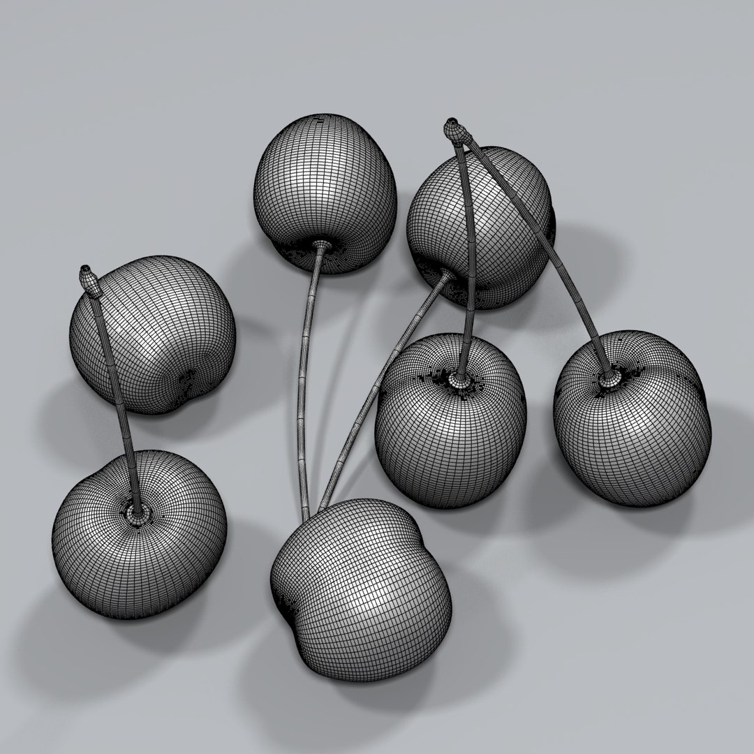 3d Model Of Cherry