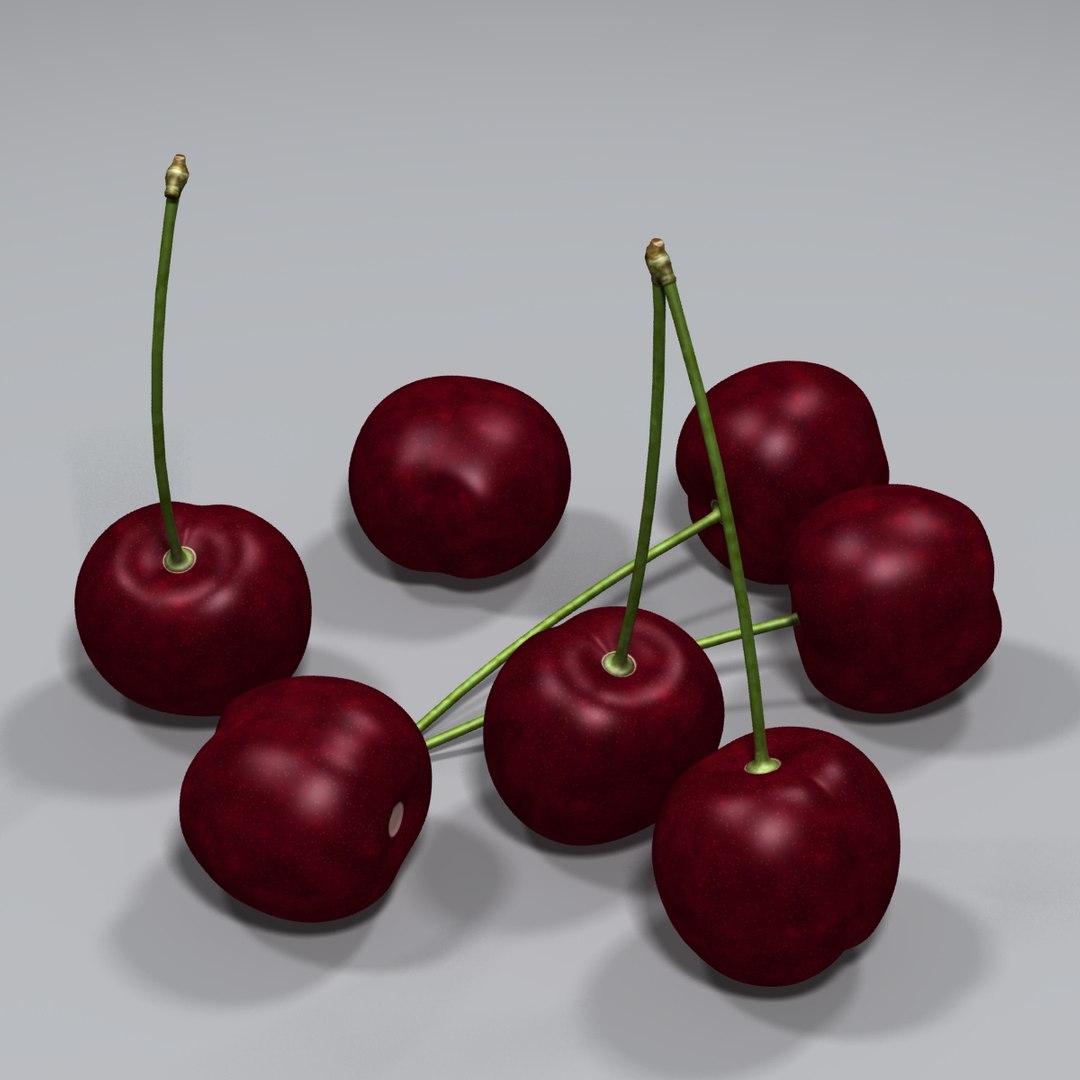 3d Model Of Cherry