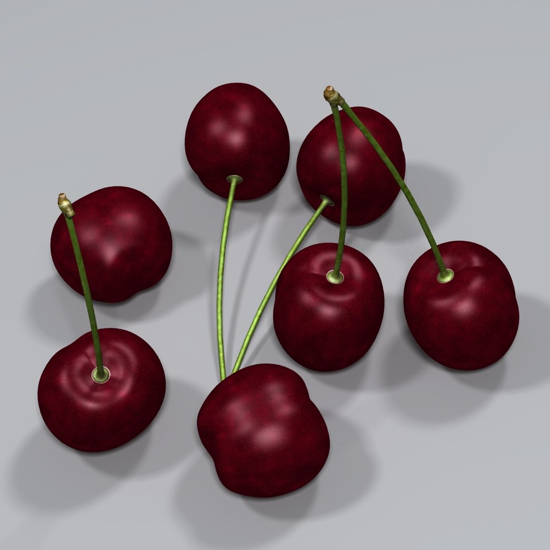 3d Model Of Cherry