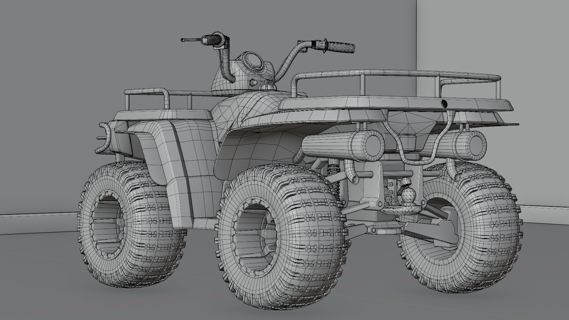 ATV Quad Bike 3D - TurboSquid 2197000