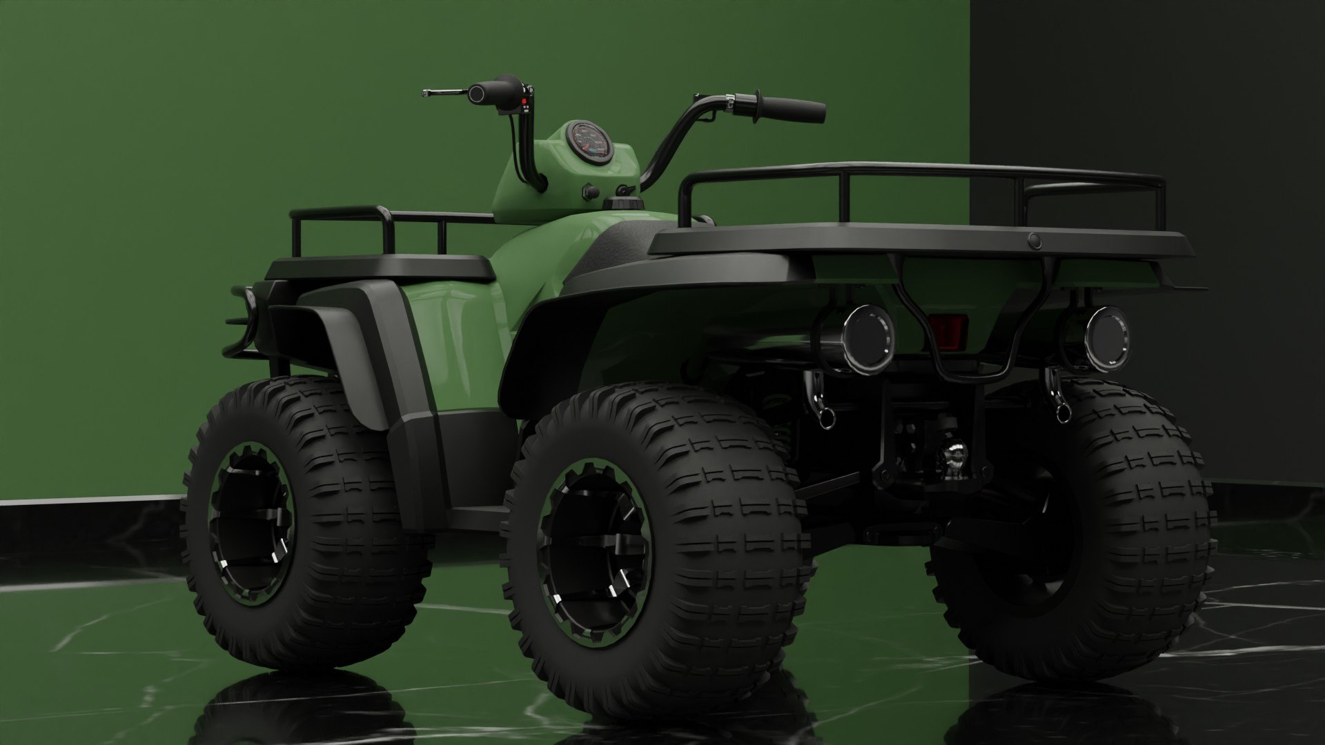 ATV Quad Bike 3D - TurboSquid 2197000