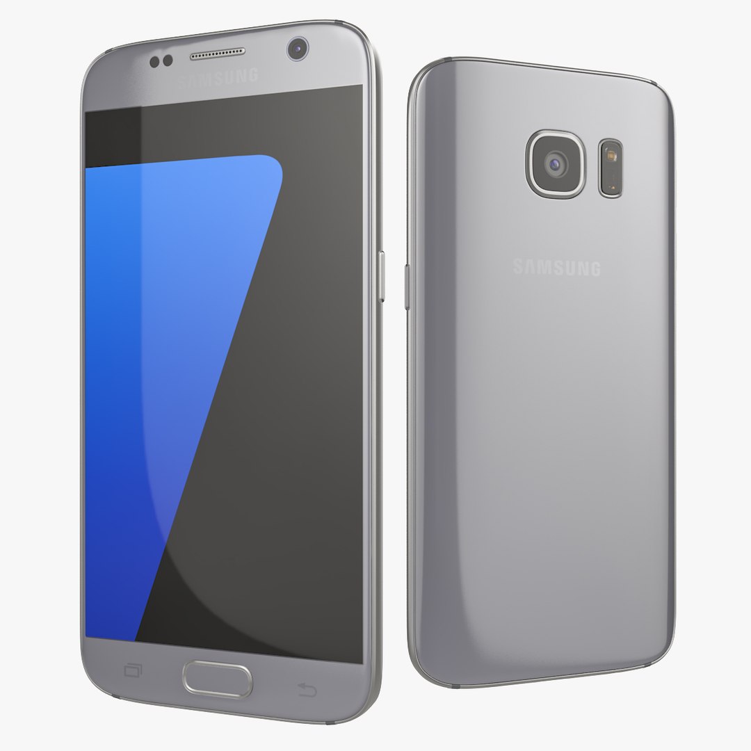 3d flagship samsung galaxy s7 model