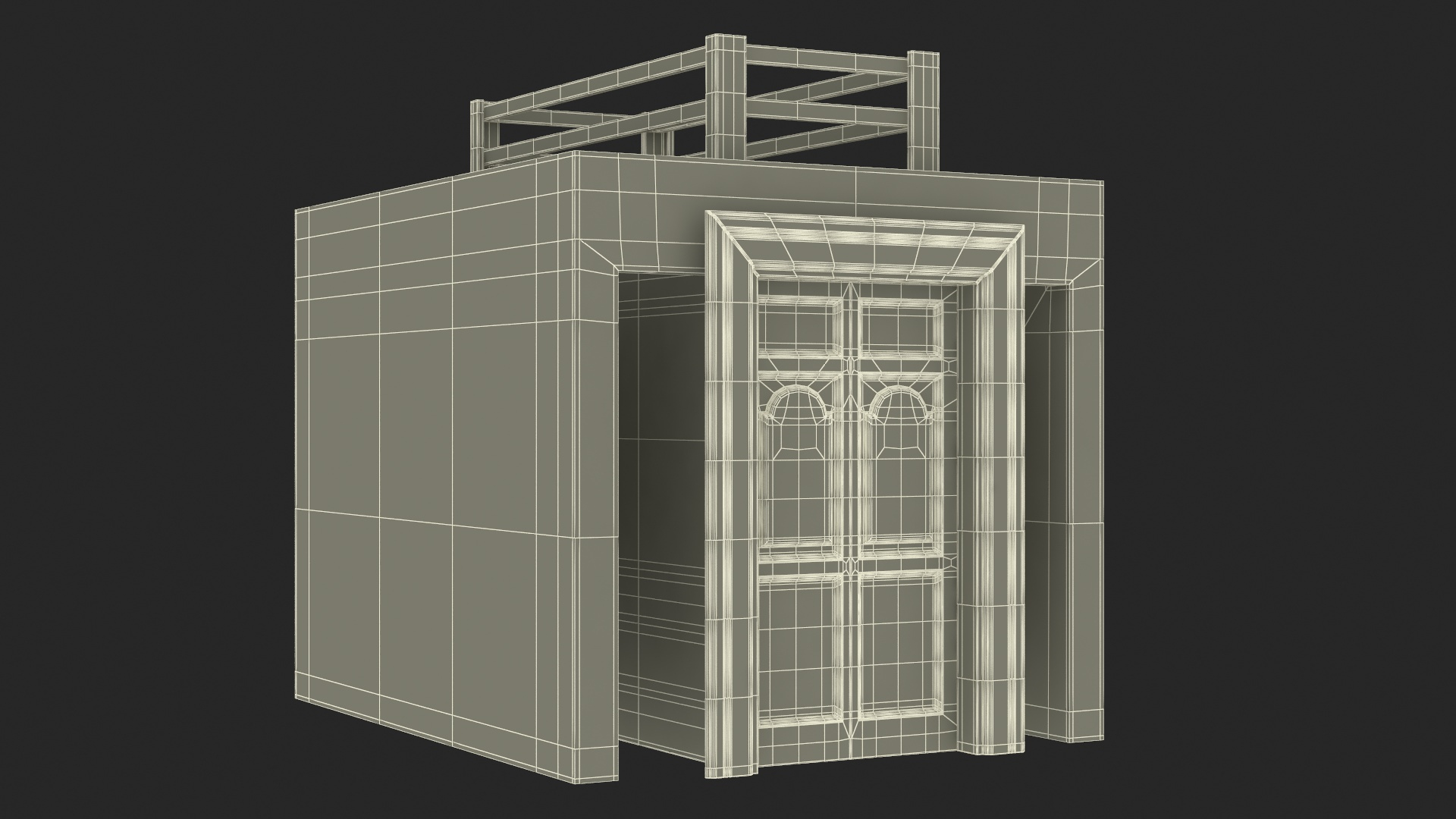 Vintage Elevator Lit 3D Model - TurboSquid 2284112