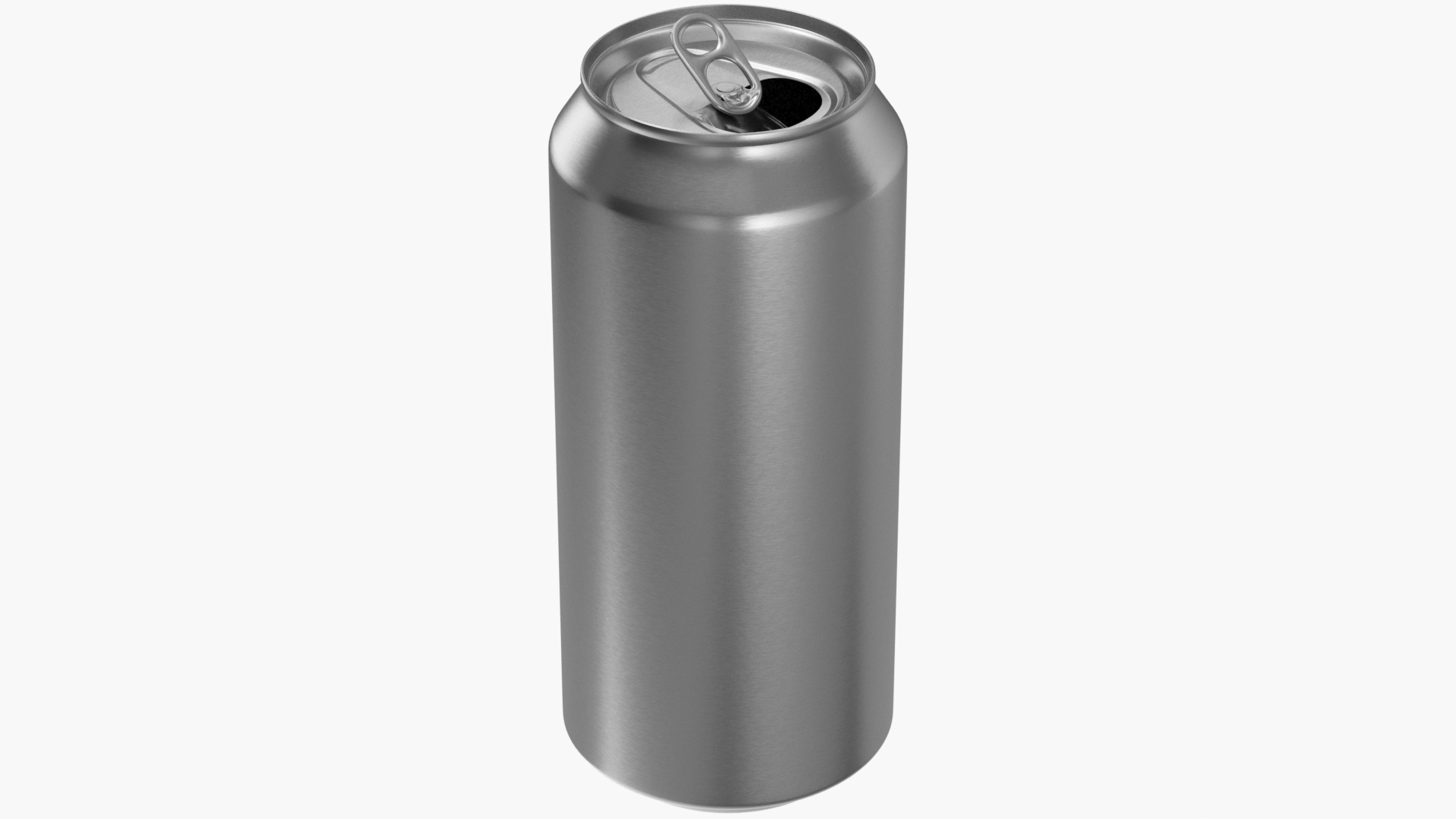 Opened Standard Aluminum Can 440ML 3D Model - TurboSquid 2171339