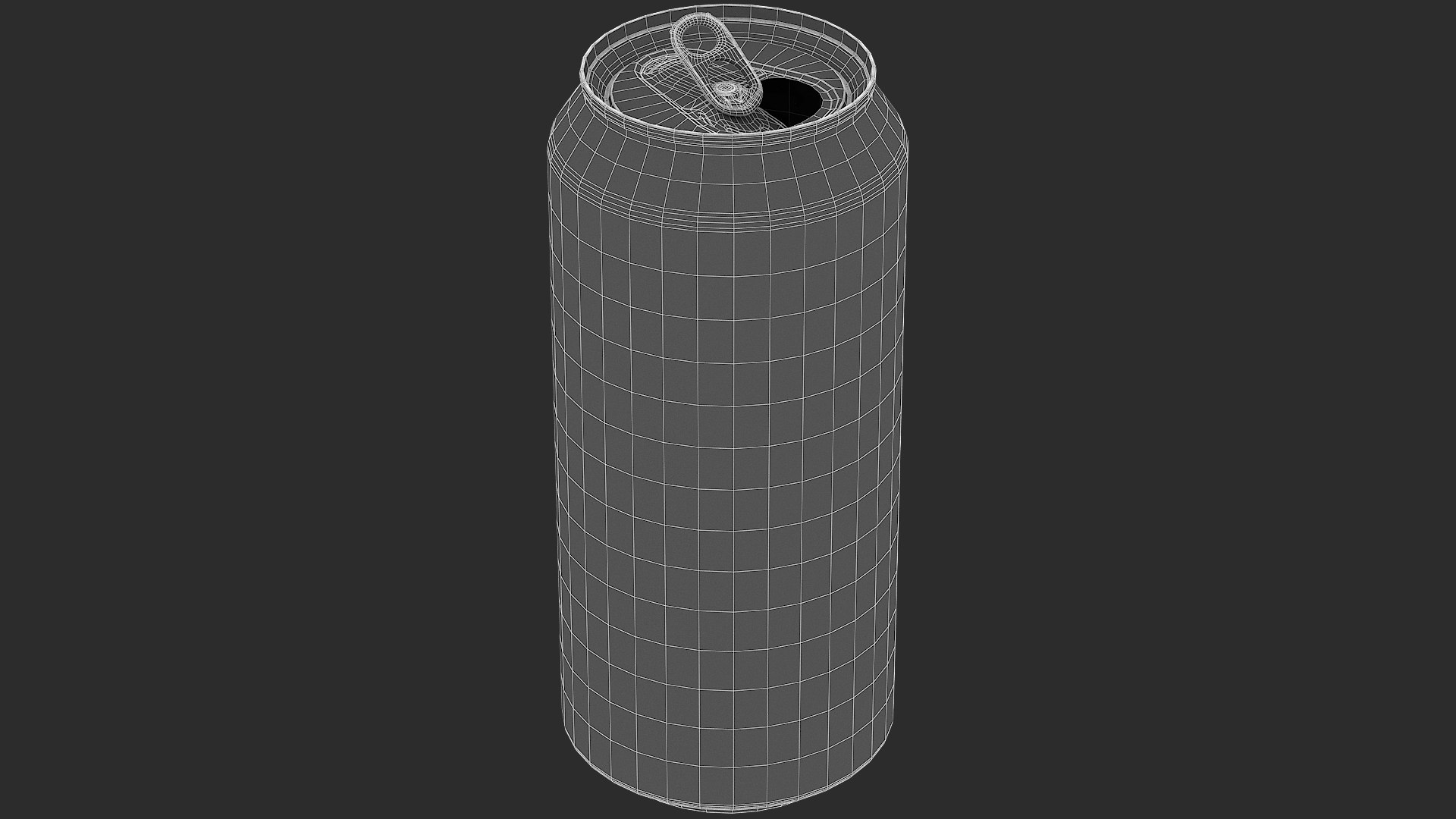 Opened Standard Aluminum Can 440ML 3D Model - TurboSquid 2171339