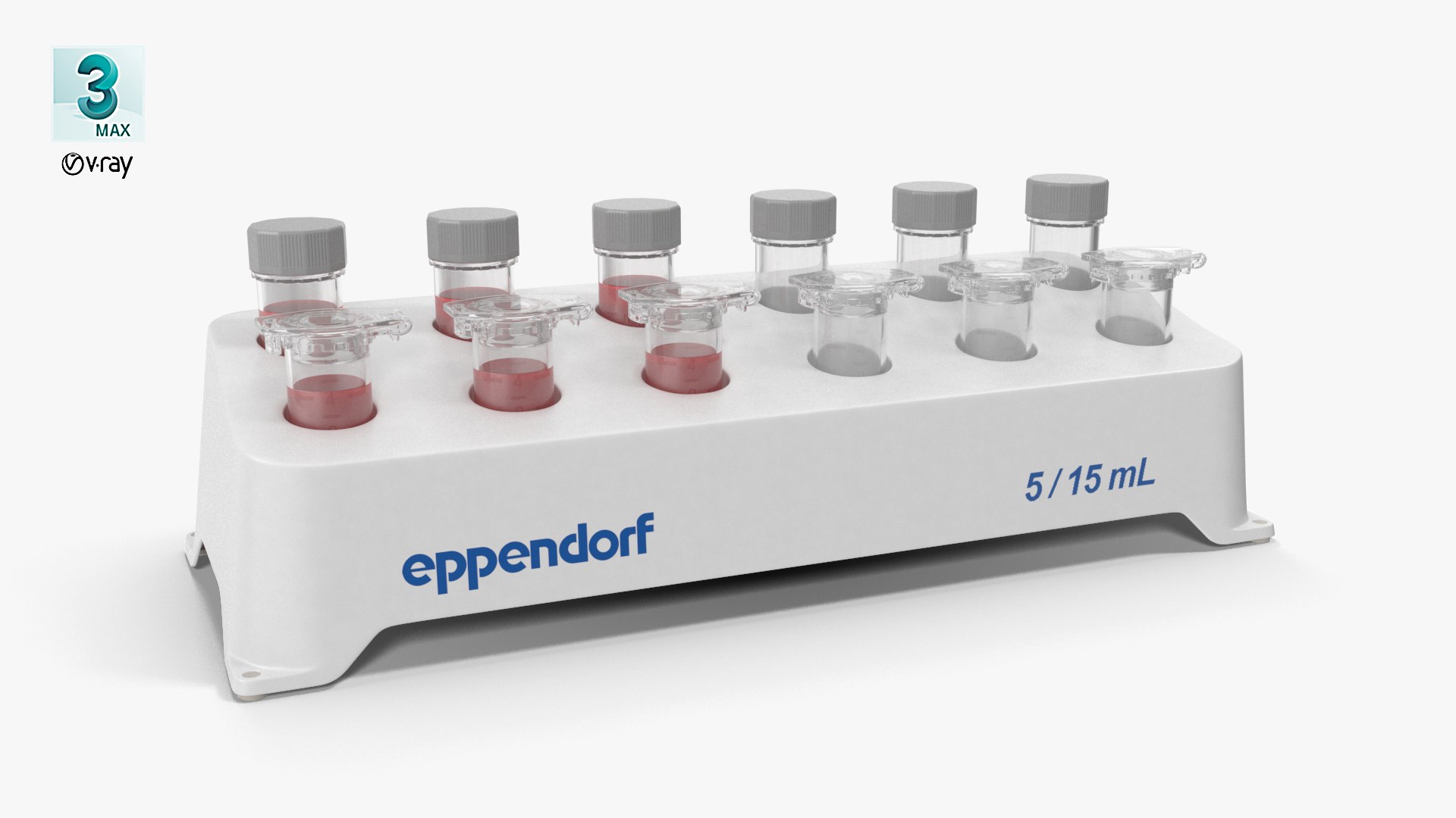 Eppendorf Tube Rack 5 3D Model - TurboSquid 1457887