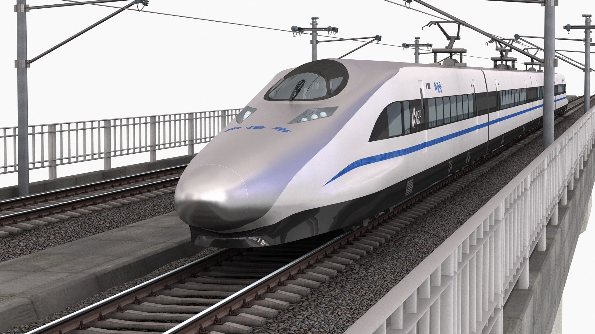 China train crh2c 3D - TurboSquid 1682951