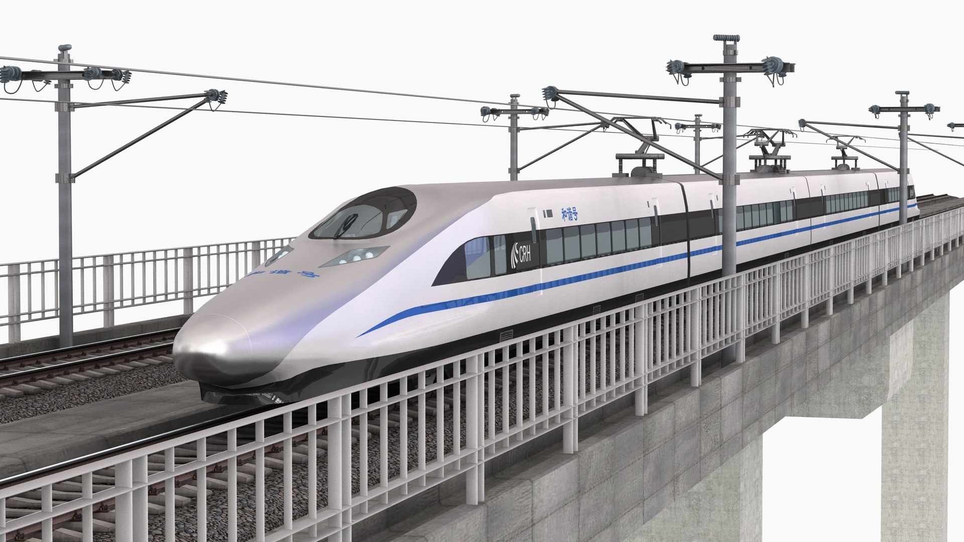 China train crh2c 3D - TurboSquid 1682951