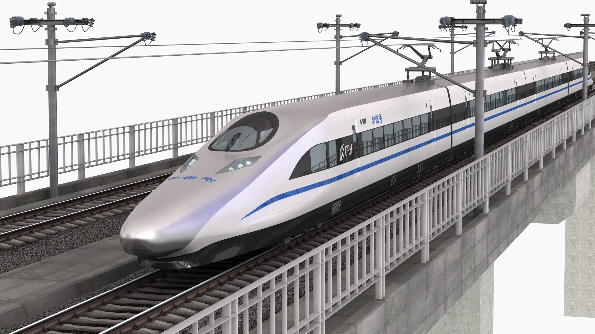 China train crh2c 3D - TurboSquid 1682951