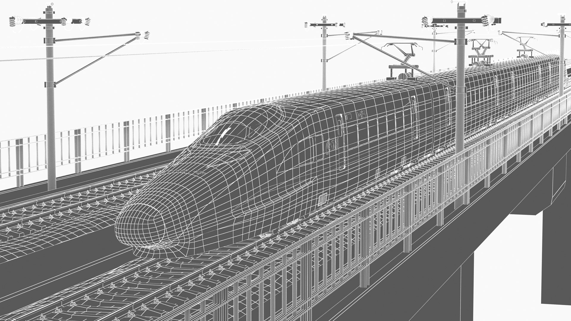 China train crh2c 3D - TurboSquid 1682951