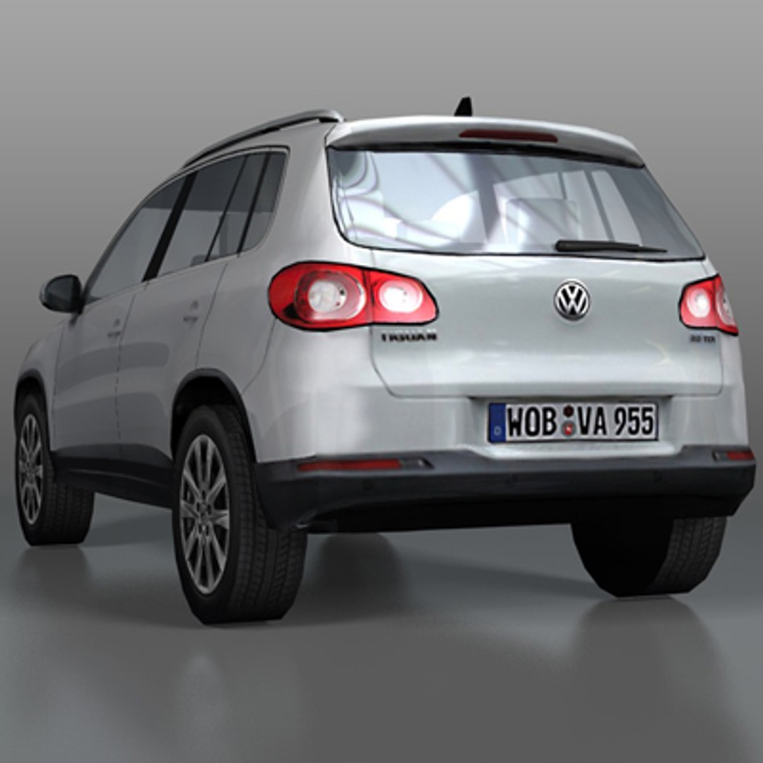 Volkswagen Tiguan 3d Model