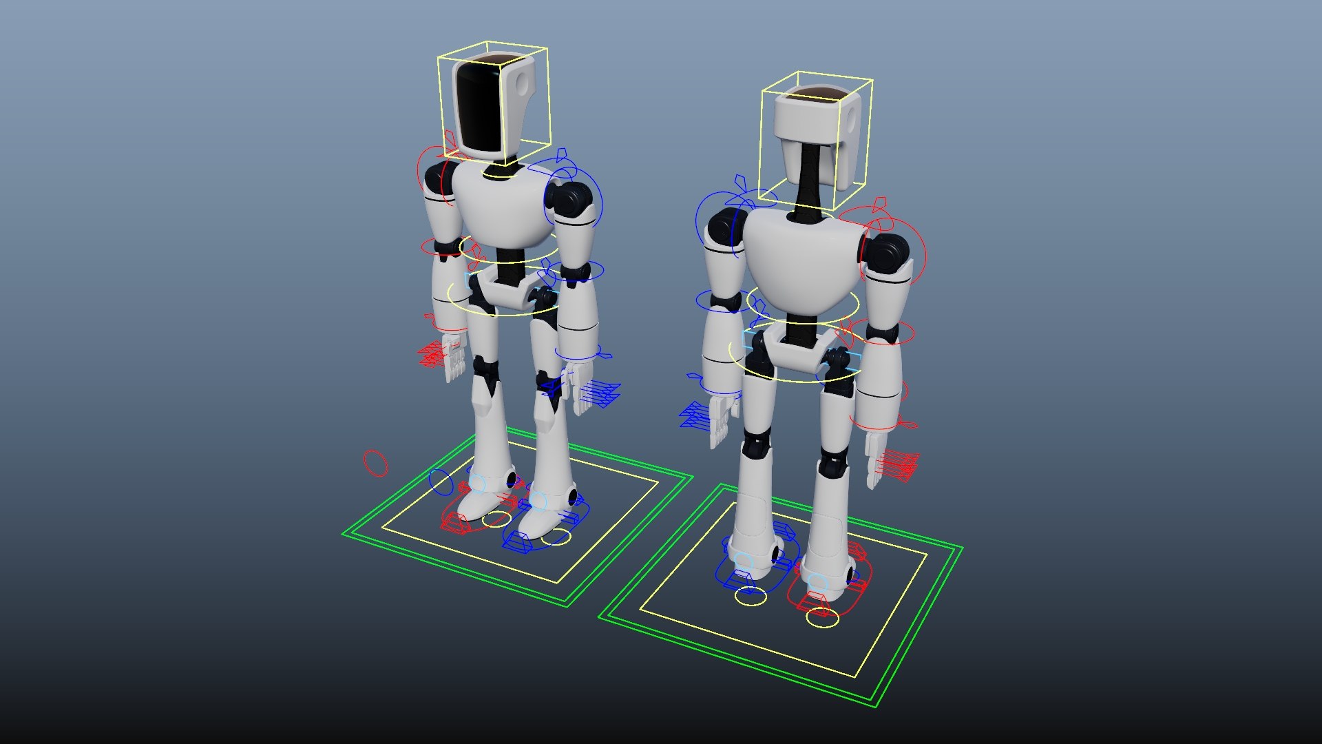 Free 3D PALbot Rig - TurboSquid 1955235