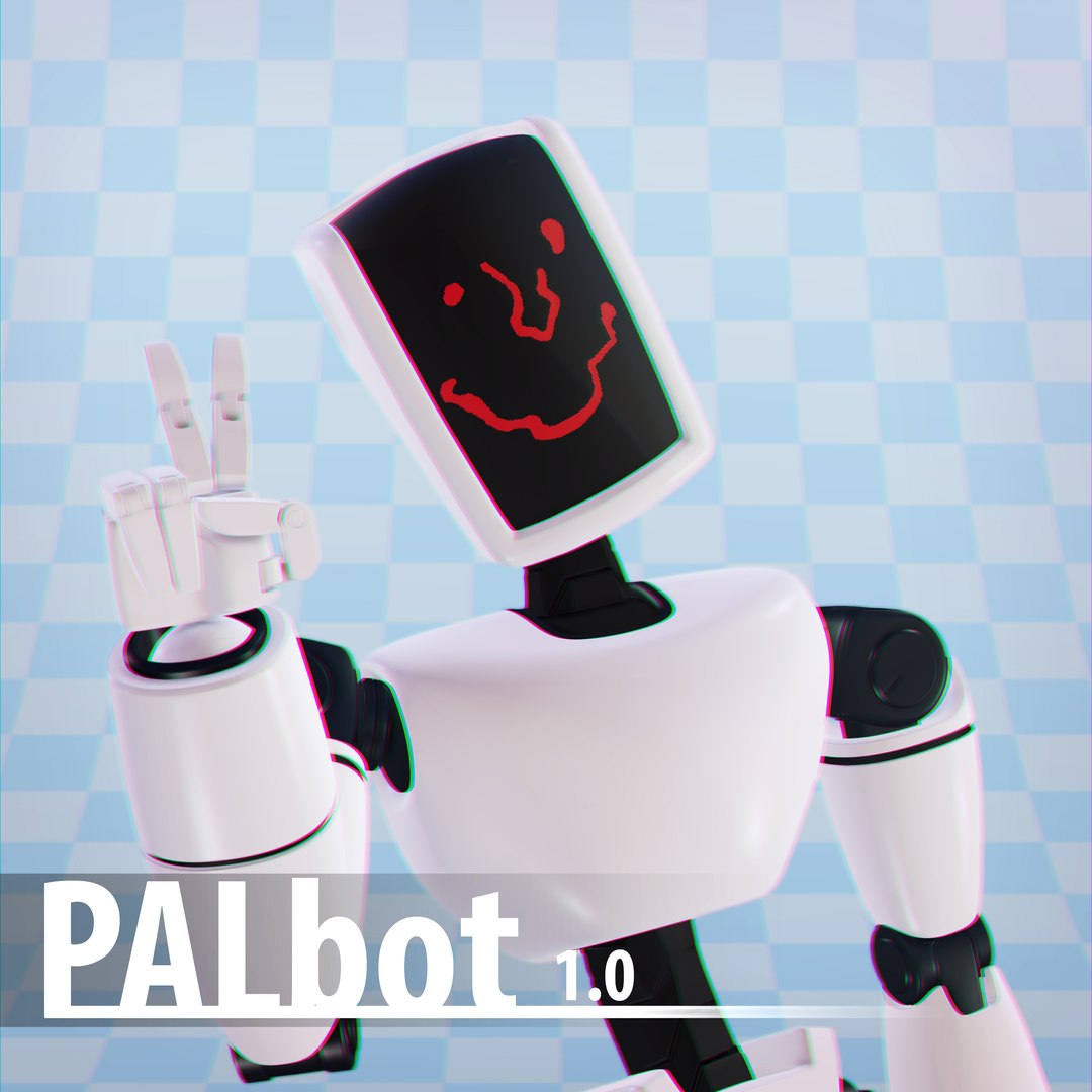 Free 3D PALbot Rig - TurboSquid 1955235