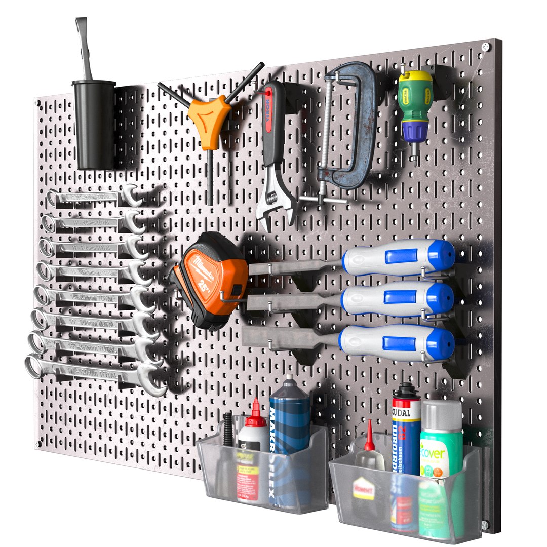 3D Model Hand Tools Set 18 - TurboSquid 2247240