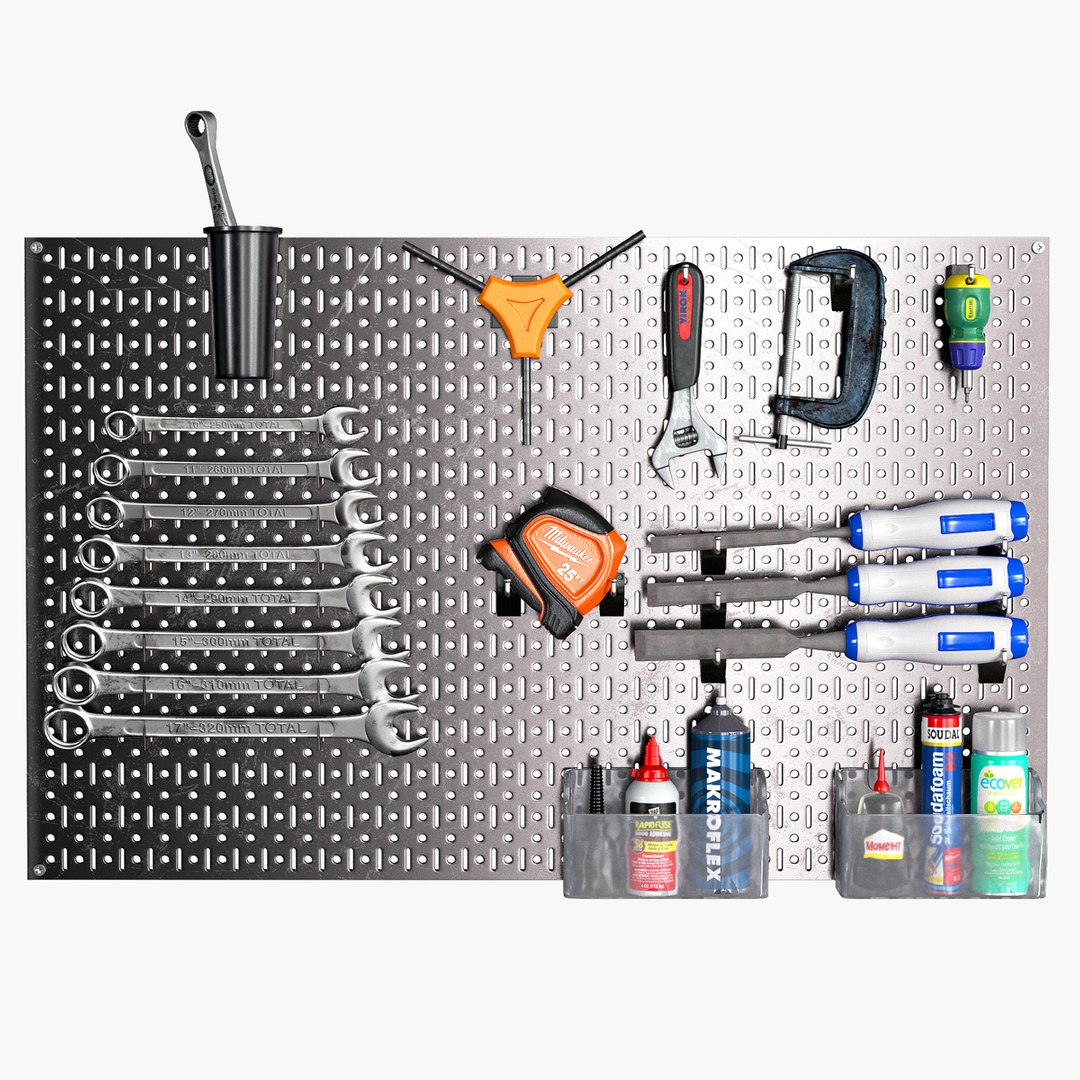 3D Model Hand Tools Set 18 - TurboSquid 2247240