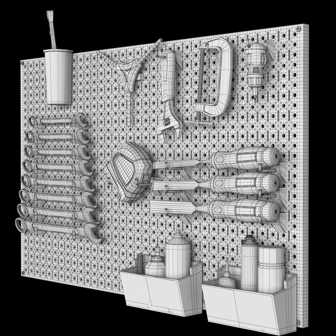 3D Model Hand Tools Set 18 - TurboSquid 2247240