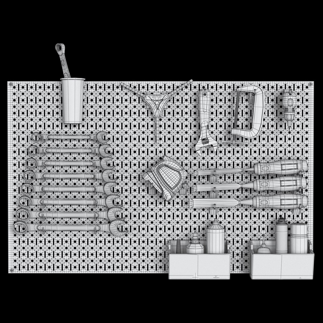 3D Model Hand Tools Set 18 - TurboSquid 2247240